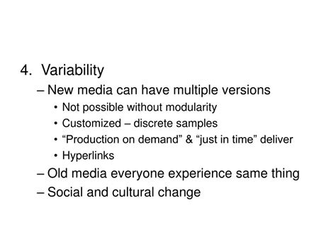 Ppt “principles Of New Media” From The Language Of New Media By Lev