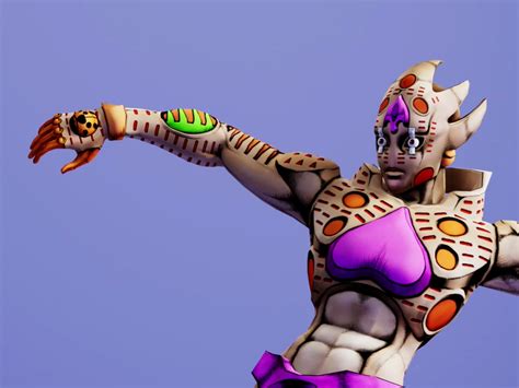 黄金体验中 JOJO 星飘Ide 站酷ZCOOL