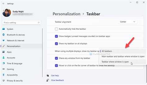 How To Show Taskbar Across Multiple Monitors In Windows 11 BENISNOUS