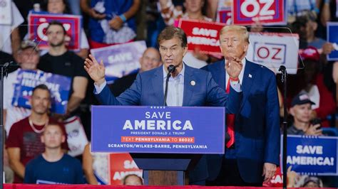 Donald Trump Picks Dr Mehmet Oz To Lead Centers For Medicare And