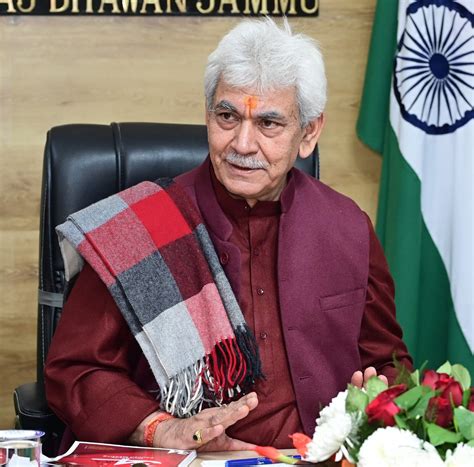 Lg Manoj Sinha Figures Among Most Powerful Indians List Kashmir