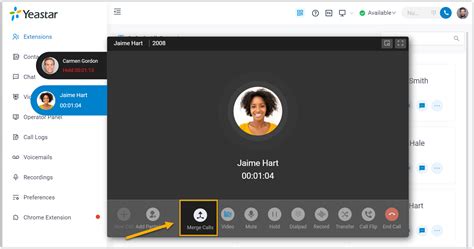 Merge Calls Into An Audio Conference Call