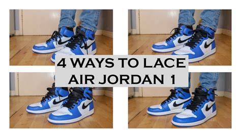 【air Jordan 1】靴紐の結び方4選｜初心者でも簡単！おしゃれアレンジを解説！ Youtube