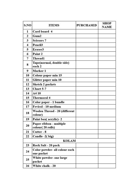 Check Name List Pdf