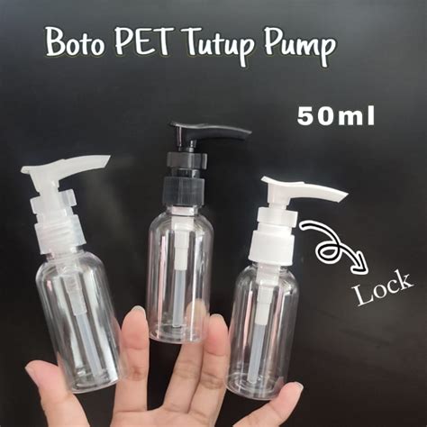 Jual Botol 50ml Pump Lotion Botol Lotion Botol Sabun 50 Ml Botol PET