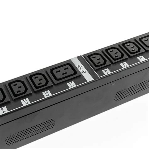 16位iec C13 C19欧式垂直安装tcp Ip传感器智能pdu 宁波盛邦通信设备有限公司