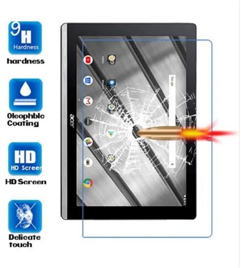 2 шт. закаленное Стекло Экран Защитная пленка для acer Iconia One B3 ...