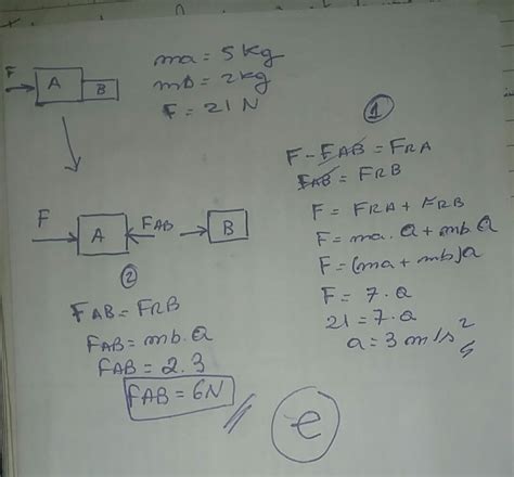 Os Blocos A E B Têm Massas Ma Igual A 50kg E Mb 20kg E Estão