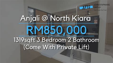 KL Condo Anjali North Kiara 1319sf Exclusive Private Lift RM850 000