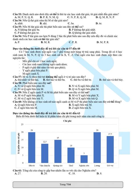 Đề Thi đánh Giá Năng Lực Đhqg Tp Hcm 2021 Đề Mẫu Có đáp án