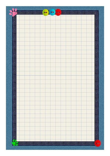 Planner Infantil Vetor Premium
