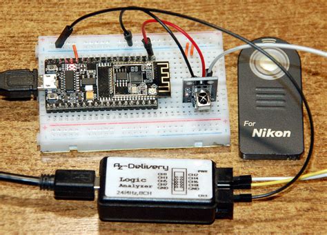 Esp32 Or Esp8266 As Remote Trigger For A Nikon Camera In Micropython