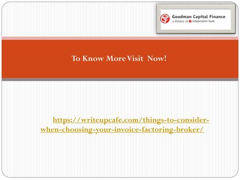 PPT Things To Consider When Choosing Your Invoice Factoring
