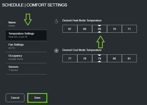 How To Set Schedules And Comfort Settings On Ecobee
