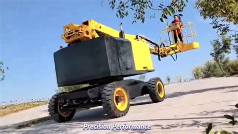 14m Electric Self Propelled Articulated Boom Lift Buy Electric Boom