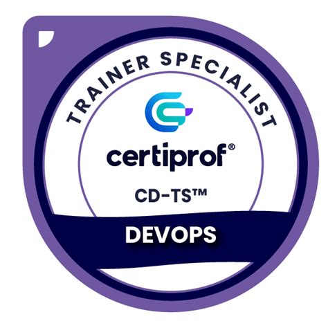Certiprof Devops Trainer Specialist Cd Ts Credly
