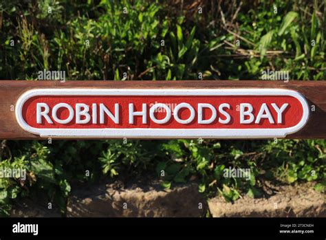 Picturesque Old Fishing Village Robin Hood S Bay On The Heritage Coast Of The North Yorkshire