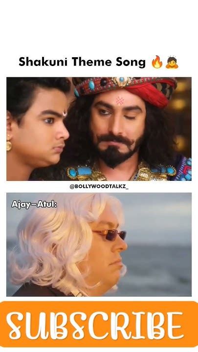Shakuni Theme Song Mahabharat Shorts Shakuni Krishna Karna Arjun
