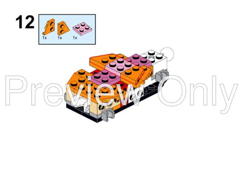 Lego Moc Red Panda By Snugglepanda Rebrickable Build With Lego