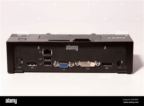 Dell Latitude E Series Pr X Docking Station Stock Photo Alamy