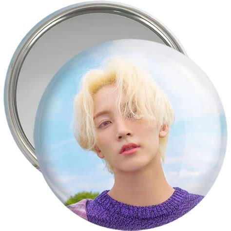 خرید و قیمت آینه جیبی خندالو طرح جونگهان گروه سونتین Seventeen ترب