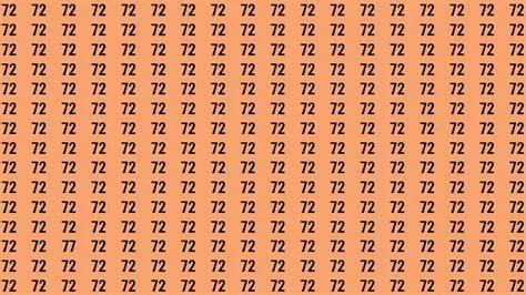 Optical Illusion Brain Test If You Have Sharp Eyes Find The Number 77