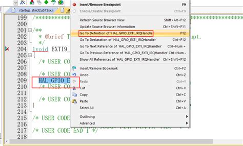 单片机（stm32 中断） 技术栈
