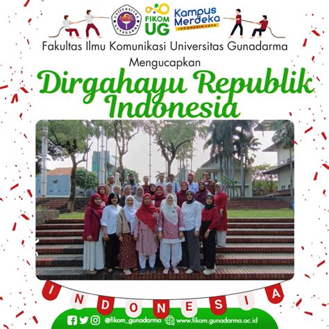 Dirgahayu Ke 79 Republik Indonesia Ilmu Komunikasi