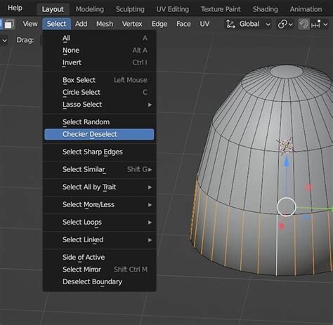 Creating Indents In A Curved Surface With Only 1 Line Segment 4 By