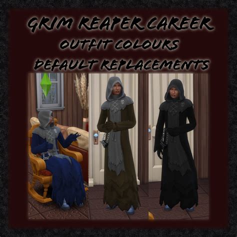 The Sims Creations — Sims 4 Grim Reaper Career Outfit Default