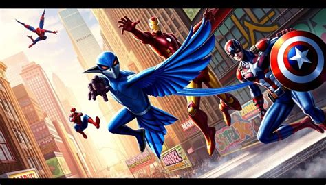 Discover Jay Marvel Comics Blue Jays Adventures