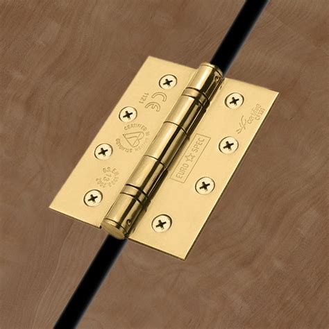 102x76mm Solid Brass Class 13 Hinge Also Suits Fire Doors Single Hi