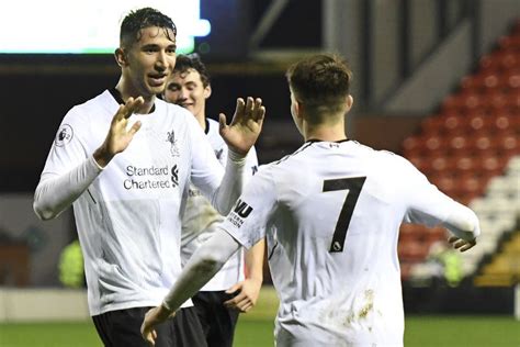 Video Liverpool U23 Thrash Manchester United The Liverpool Offside