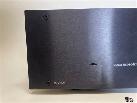 Conrad Johnson Mf 2500 Stereo Power Amplifier Photo 5240100 Uk Audio