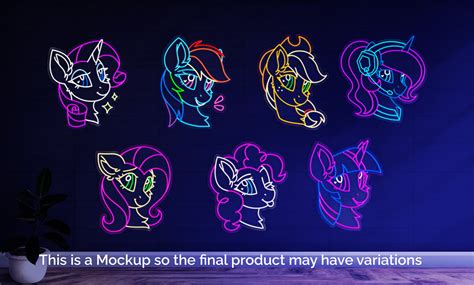 Neon Lights Mlp Human