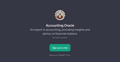 Accounting Oracle Ai Tool For Accounting