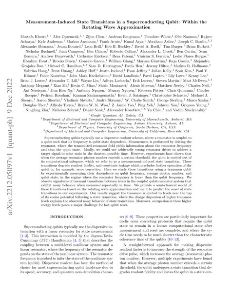 Pdf Measurement Induced State Transitions In A Superconducting Qubit Within The Rotating Wave