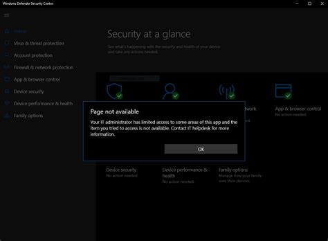 Security Warning Issue Windows10