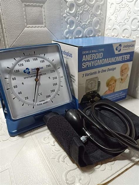 Aneroid Sphygmomanometer Desk And Wall Type Indoplas Health And Nutrition