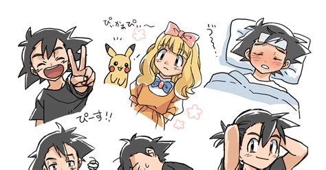 サトシアニポケ 無題 Ainoのイラスト Pixiv