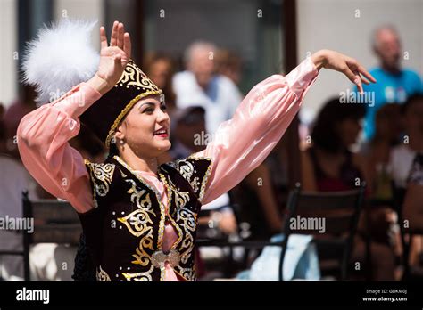 Tugan Zher and Alkisa from Petropavlovsk, Kazakhstan, performing at ...