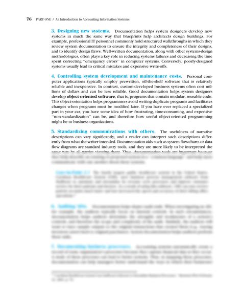 SOLUTION 5 Chapter 3 Documenting Accounting Information Systems