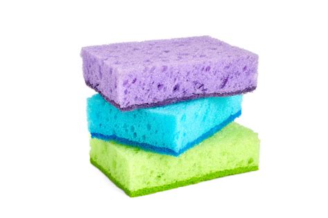 청소 집안일 설거지 및 기타 가사일을위한 보라색 파란색 및 녹색 스폰지 0명에 대한 스톡 사진 및 기타 이미지 0명 3가지 개체 가사 집안일 Istock