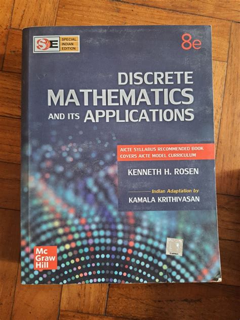 Discrete Mathematics Kenneth Rosen Hobbies And Toys Books And Magazines