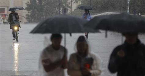 Un Total De 26 Estaciones De Aemet Igualaron O Superaron Ayer Los 30 L