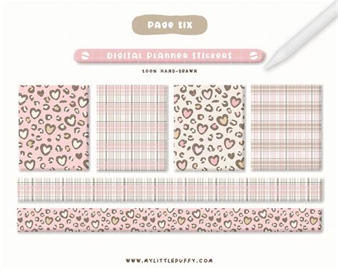 Kawaii Digital Planner Stickers For Goodnotes Planner Etsy
