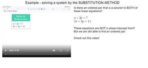 Activities For The Substitution Method Math With Friends