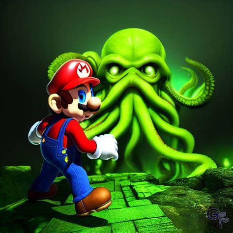 Super Mario Lovecraftian World 3 By Cosmicblessedwitheye On Deviantart