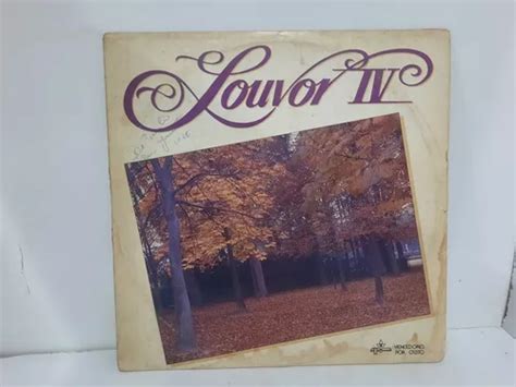 Lp Vencedores Por Cristo Louvor Iv MercadoLivre