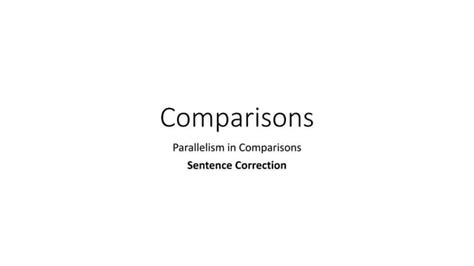 comparisons in grammar ppt